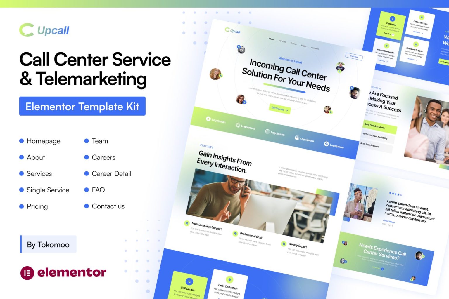 Elementor Template Kits - TokoMoo